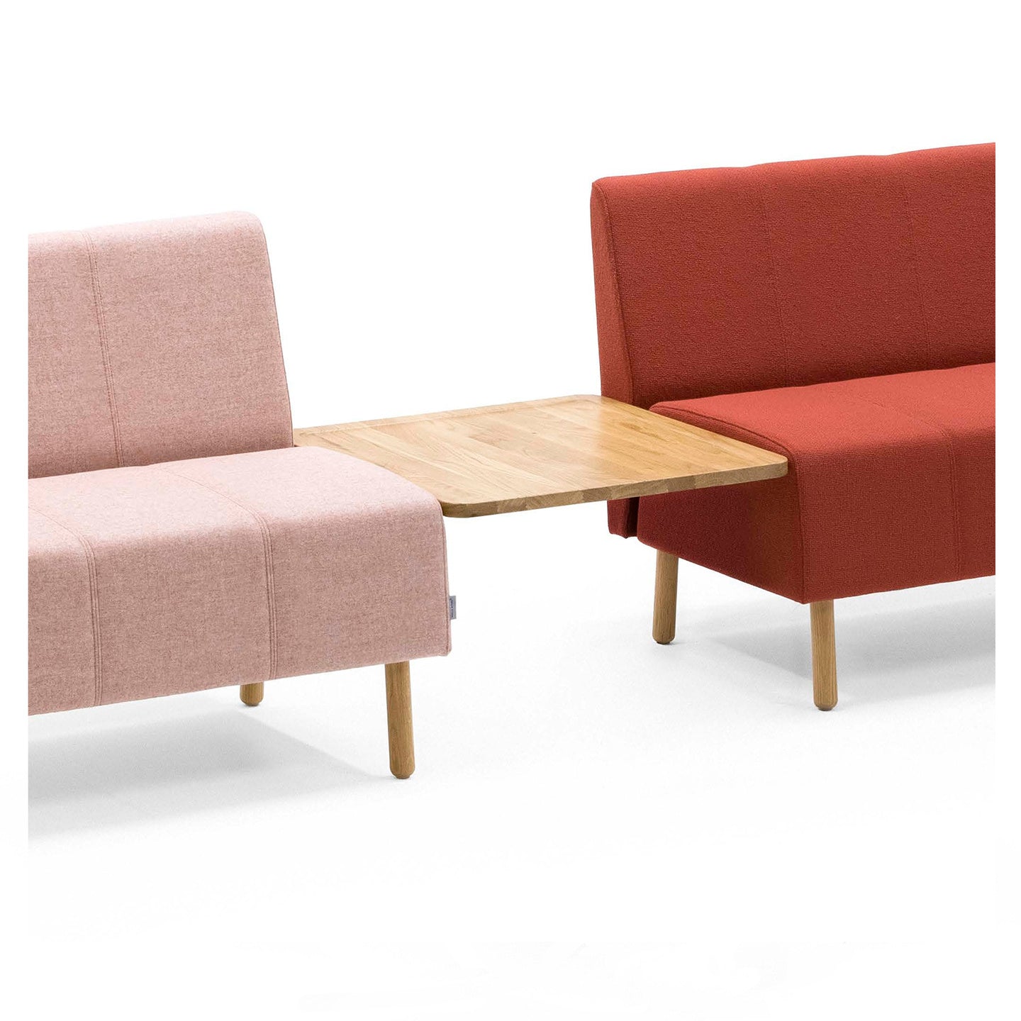 Timeout mellomplate 64x64 m/festebeslag | Helland Møbler